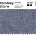 Chambray Pattern - Etsy