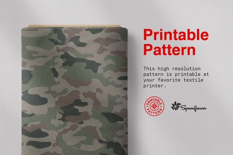 Camo Seamless Pattern - Etsy