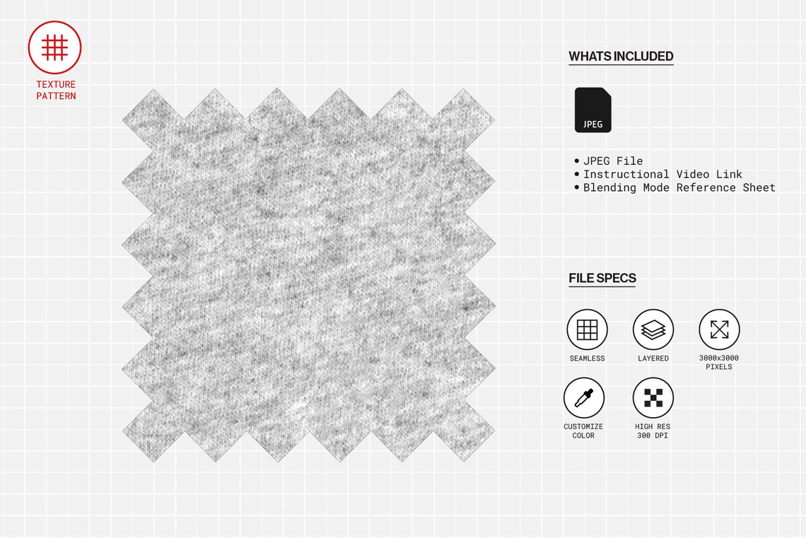 Cotton Heather Seamless Pattern - Etsy