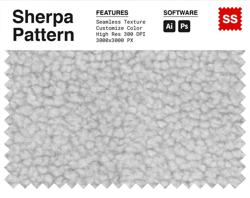 Sherpa Pattern - Etsy