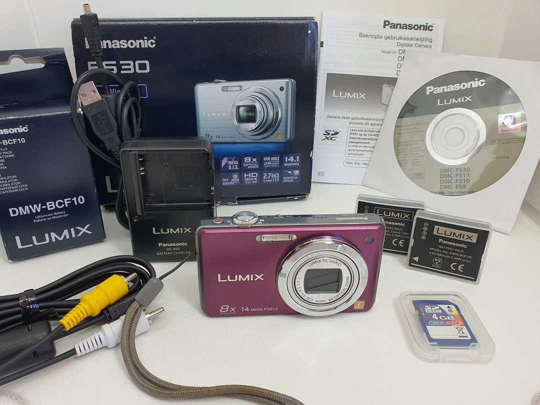 Panasonic Lumix DSC FS30 CCD 14mp With Accessories - Etsy