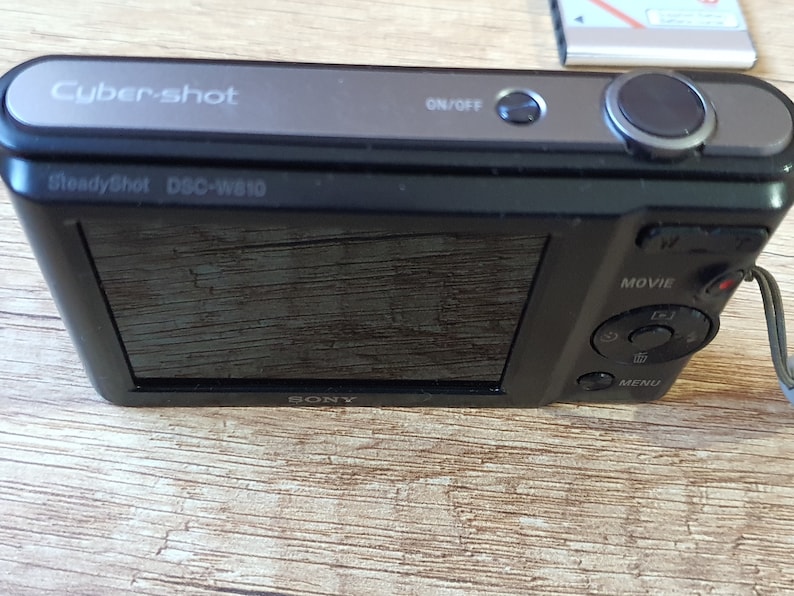 Sony Cybershot W810 20mp Digital Camera Black - Etsy