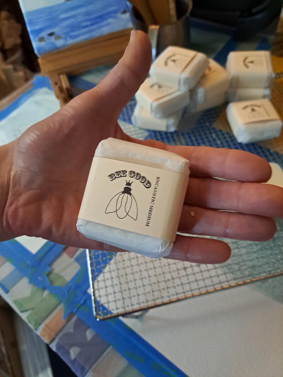 Encaustic Wax Medium Cakes 5:1 28ml Hand Made in USA - Etsy