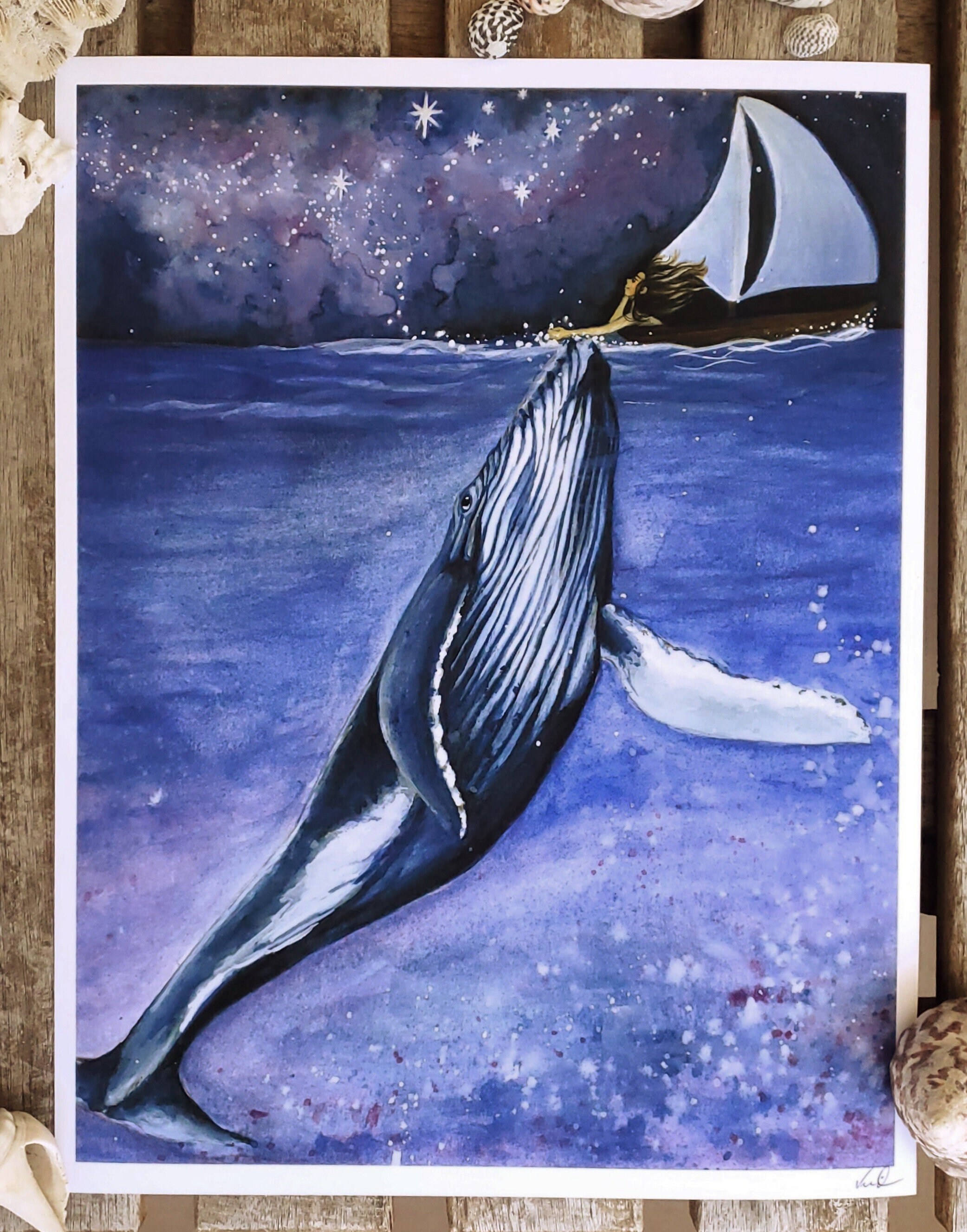 Nostalgia Saudade Art Print Illustration Watercolor - Etsy