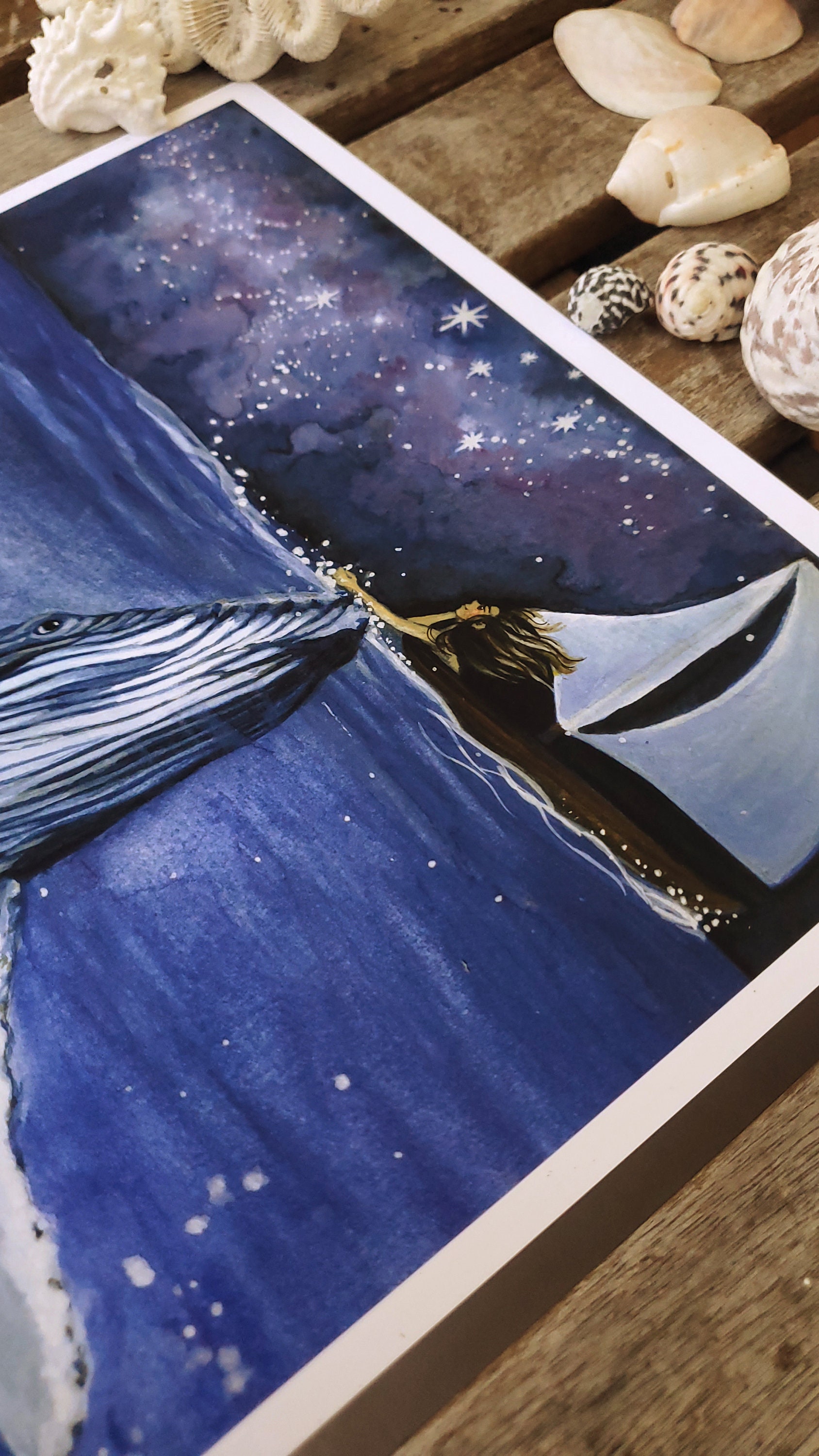 Nostalgia Saudade Art Print Illustration Watercolor - Etsy