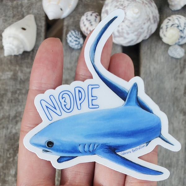 Thresher Shark Stickers - Etsy