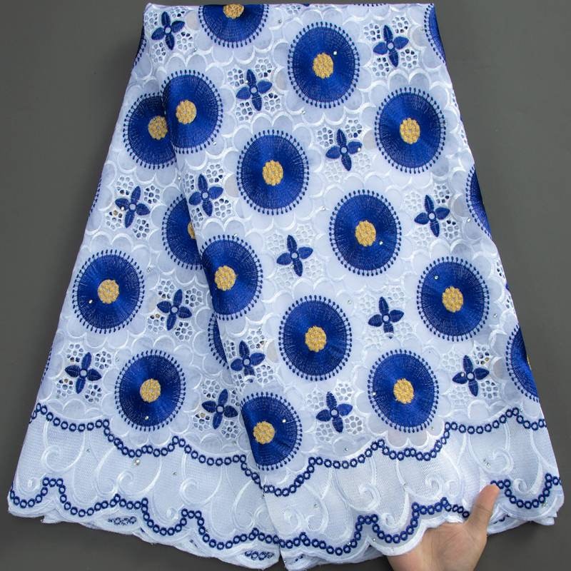Nigerian Dry Laces High Quality Swiss Voile Lace With Stones for Sewing ...