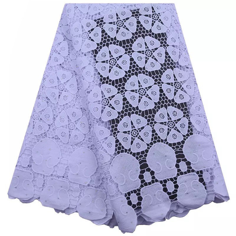 African Net Lace Fabric High Quality Nigerian Rhinestone Lace ...