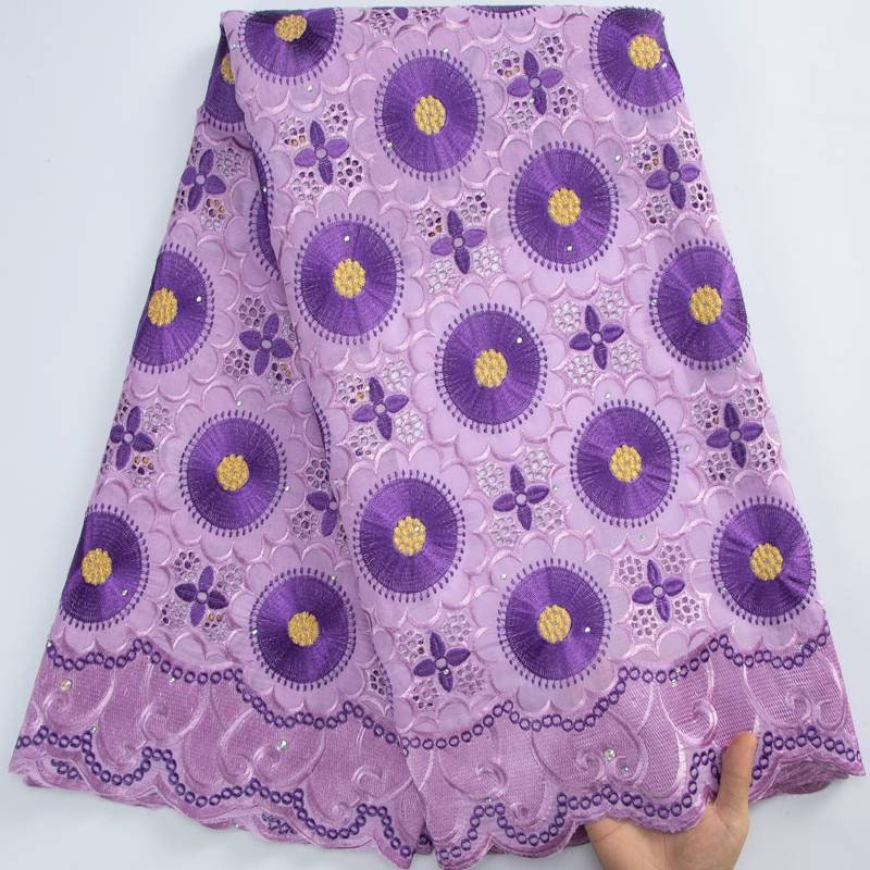 Nigerian Dry Laces High Quality Swiss Voile Lace With Stones for Sewing ...