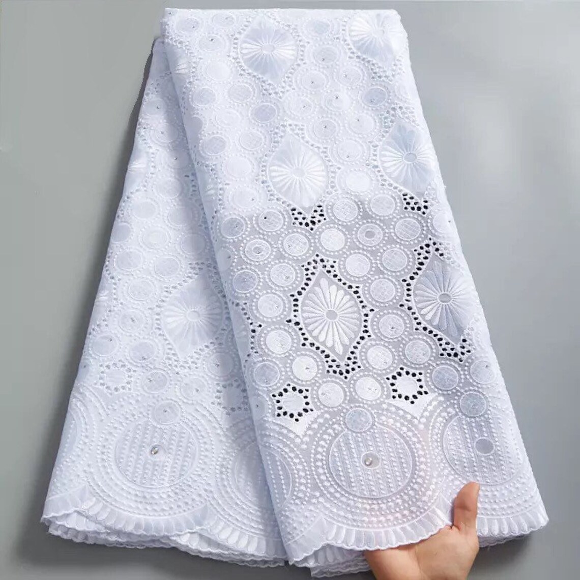 New Design Swiss Cotton Lace African Lace French Fabric Laces Fabric ...