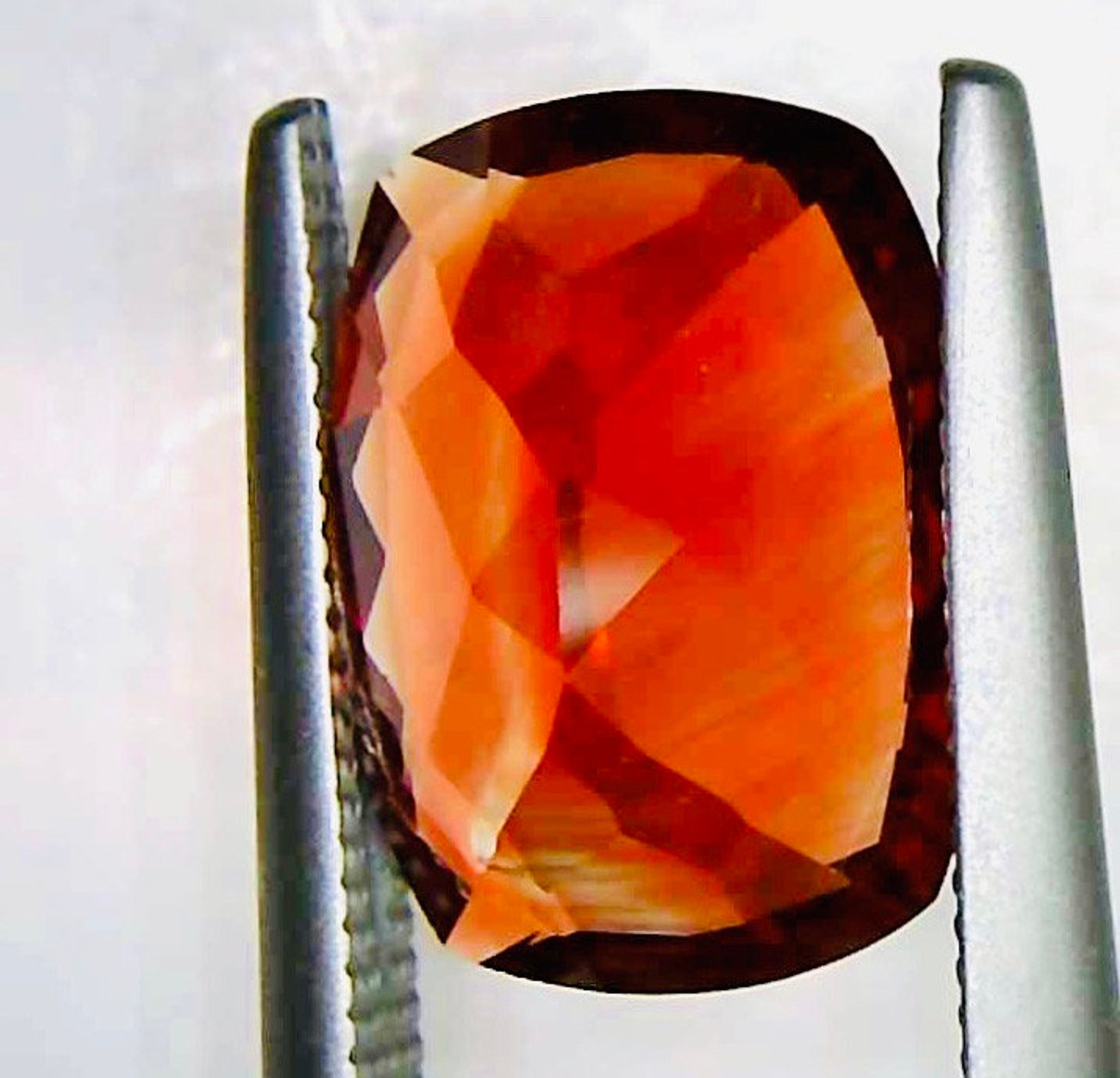 12 X 9 Mm Red Andesine-labradorite at Over 4 Carats Will Look | Etsy