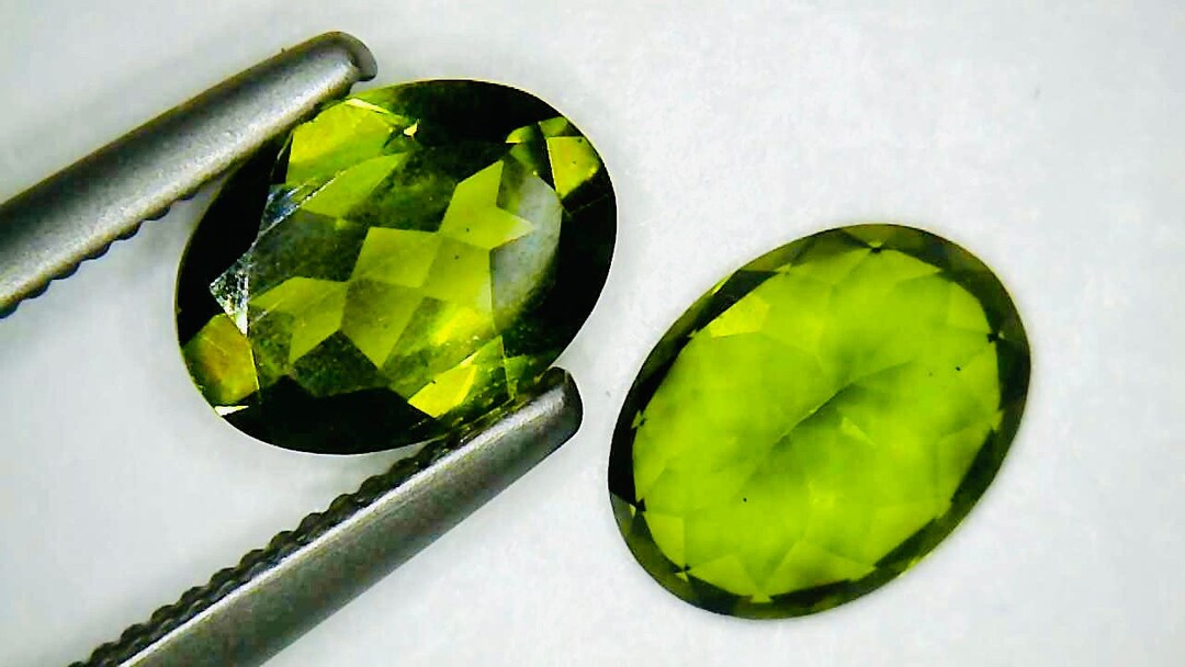 SPECIAL Sale: Idocrase, Also Known as Vesuvianite, This Pair of 8 X 6 ...