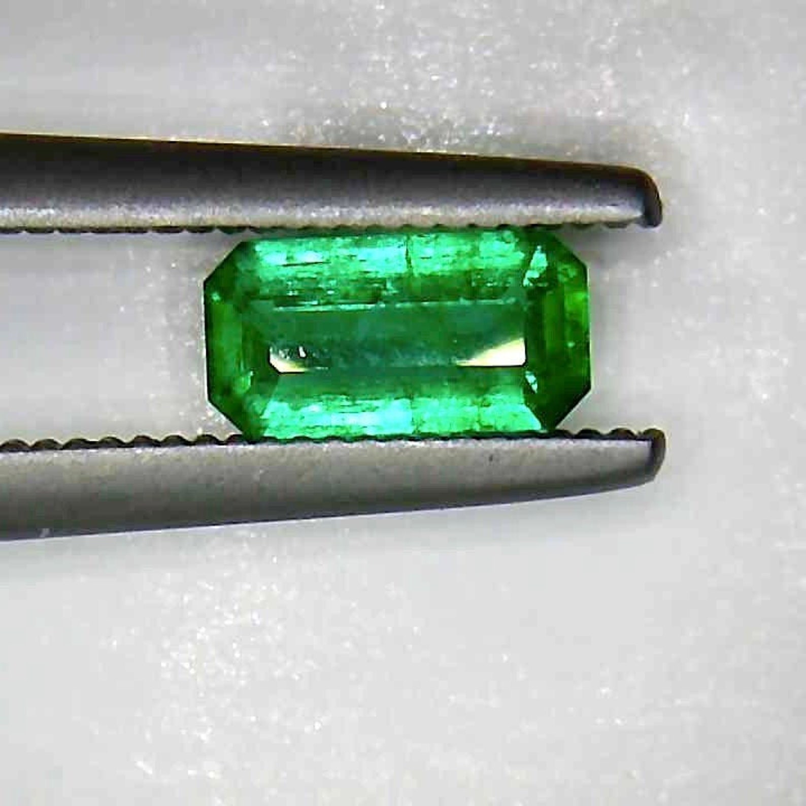 Green Flash Brazilian Emerald 7 X 4 Mm Rectangular Emerald - Etsy