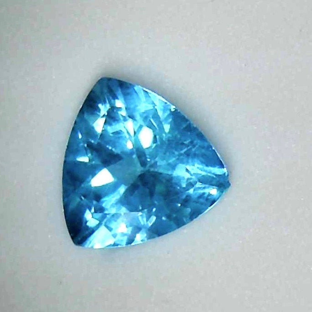 Light, Medium and Dark Neon Blue Apatite, Trillion, Loose Gemstones ...