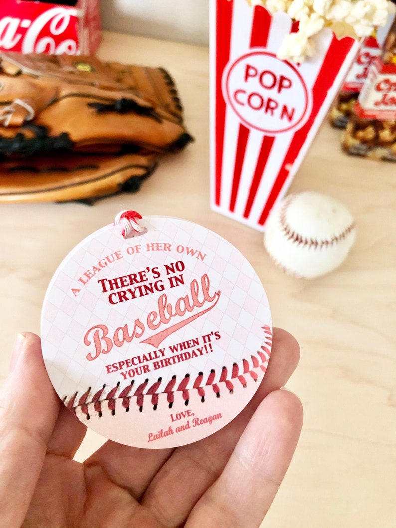 Baseball Party Tags, Baseball Birthday Party Favor Gift Tag, Baseball ...