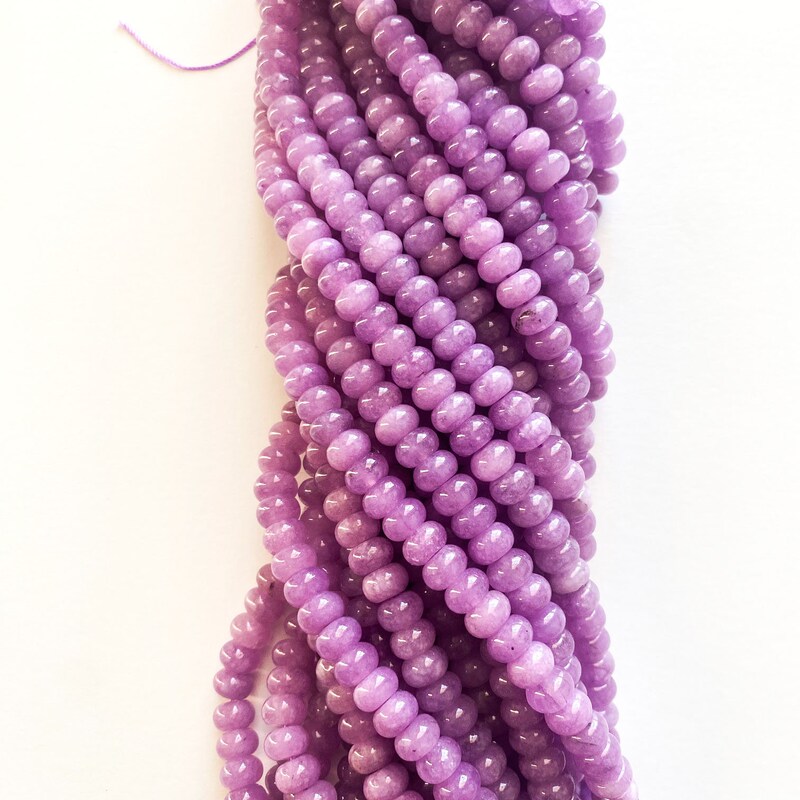 Dyed Jade Beads Necklace - Etsy