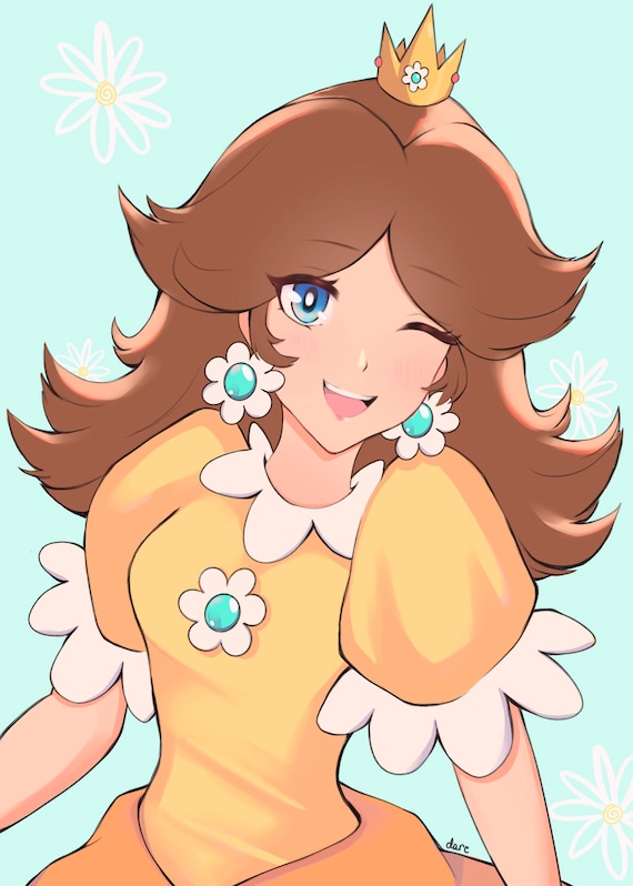 Princess Daisy Fan Art