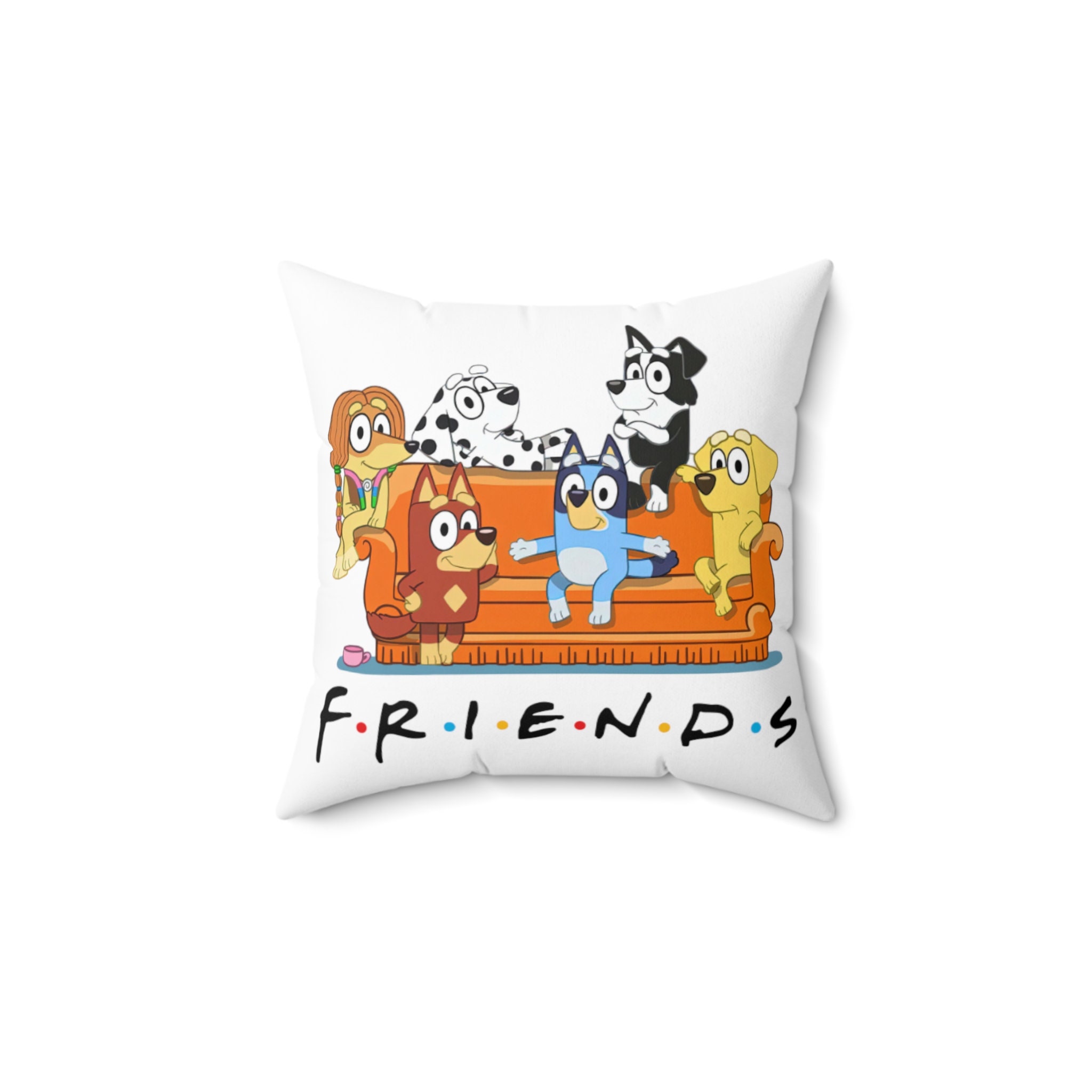 Bluey Pillow for Couch Pillow for Bluey Fans Decorative Kids Pillow for ...