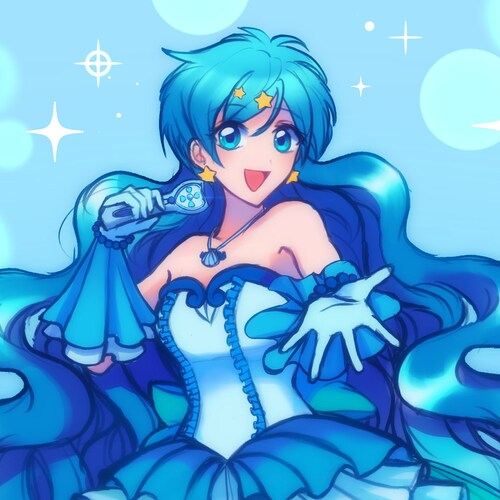 Mermaid Melody Princess Lucia Print - Etsy