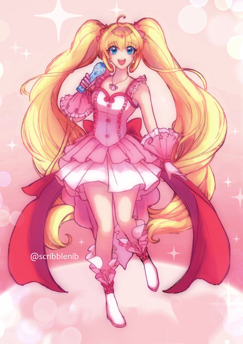 Mermaid Melody Princess Lucia Print - Etsy