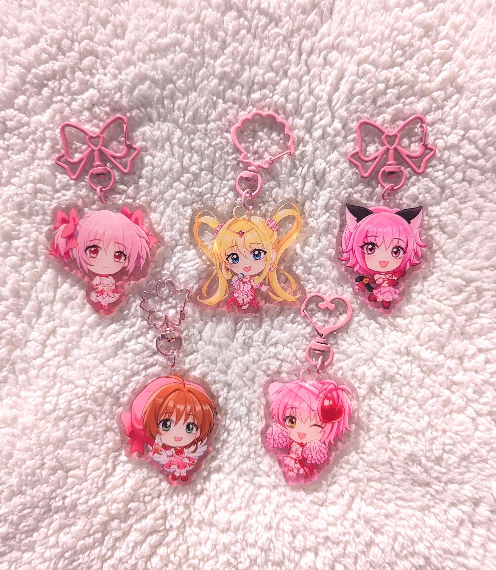 Magical Girl Acrylic Charms - Set 01 - Etsy