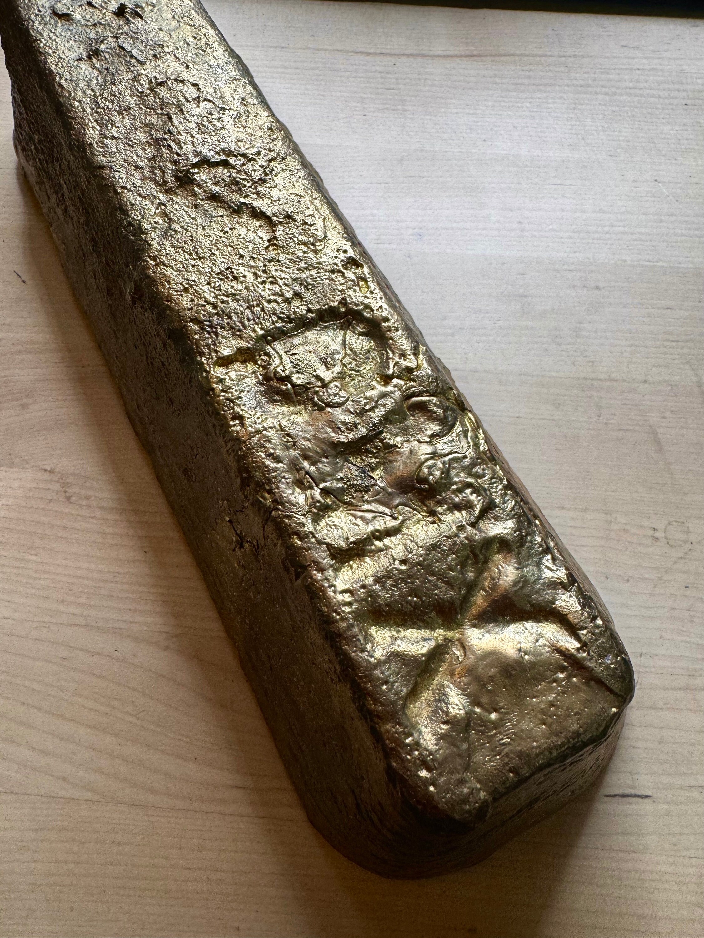 Manganese Bronze Foundry Ingot Full Size 15lbs - Etsy