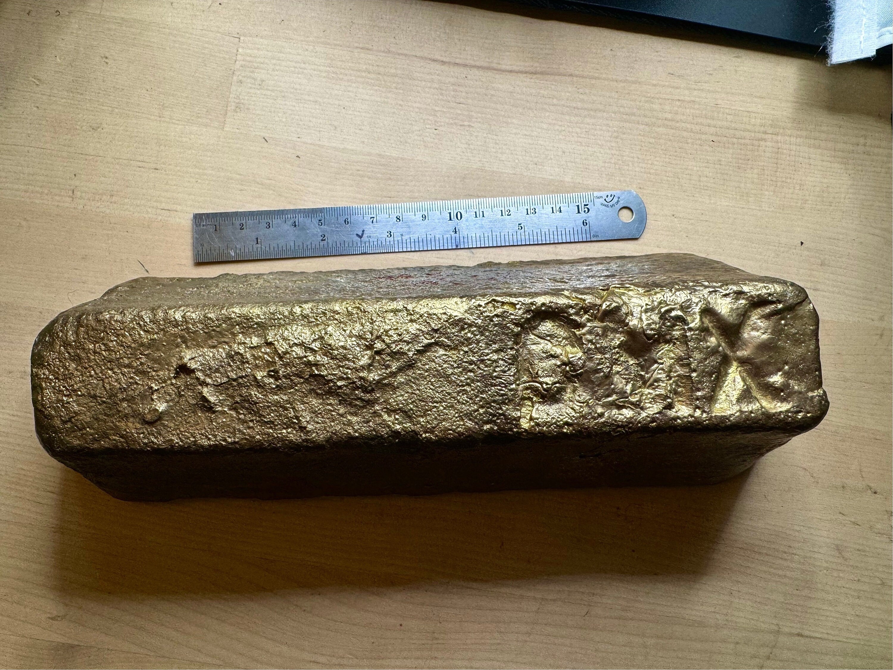 Manganese Bronze Foundry Ingot Full Size 15lbs - Etsy