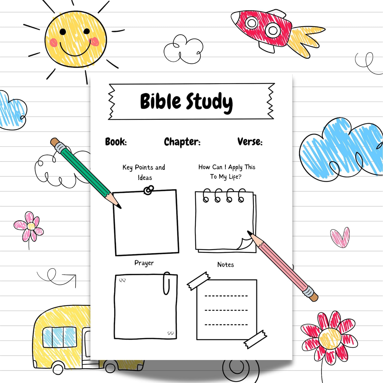 Minimalist Kids Bible Study Guide | Children's Bible Study | Kids ...