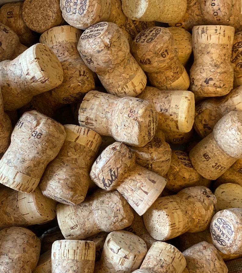Champagne Corks - Etsy