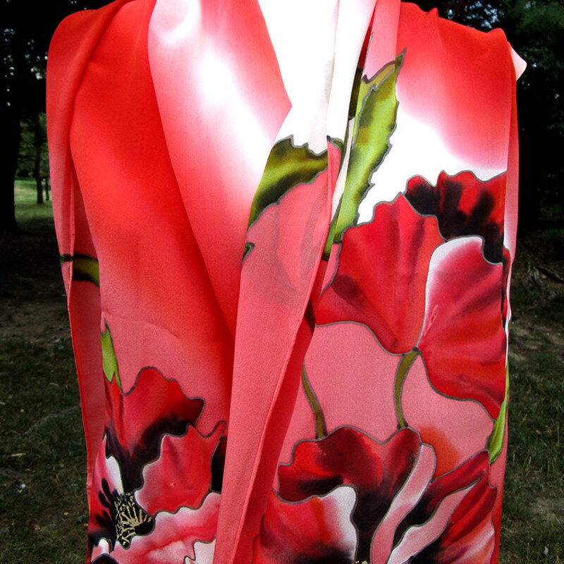 Silk Poppies - Etsy