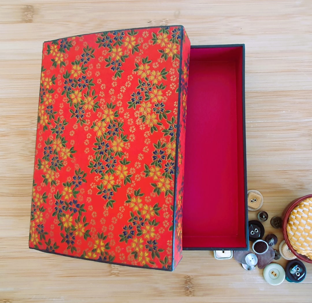 Japanese Vintage Box Handmade in 1900s One-of-a-kind Traditional ...