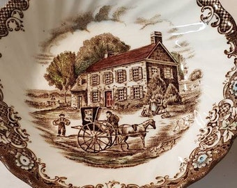 Viterra Glass Rose Bowl - Etsy