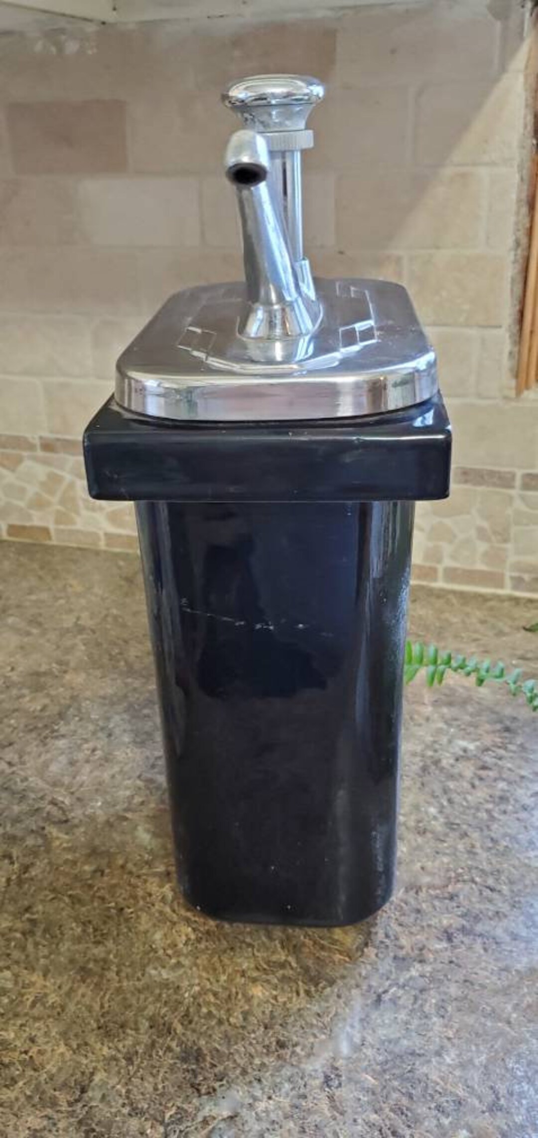 Vintage Hall Ceramic Syrup Dispenser - Etsy