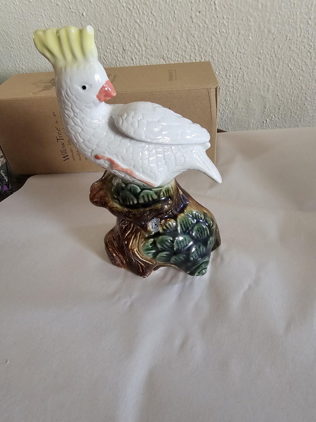 Ceramic Cockatiel Figurine - Etsy