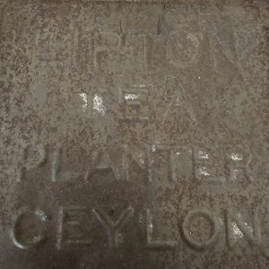 Lipton Tea Tin-no Label - Etsy