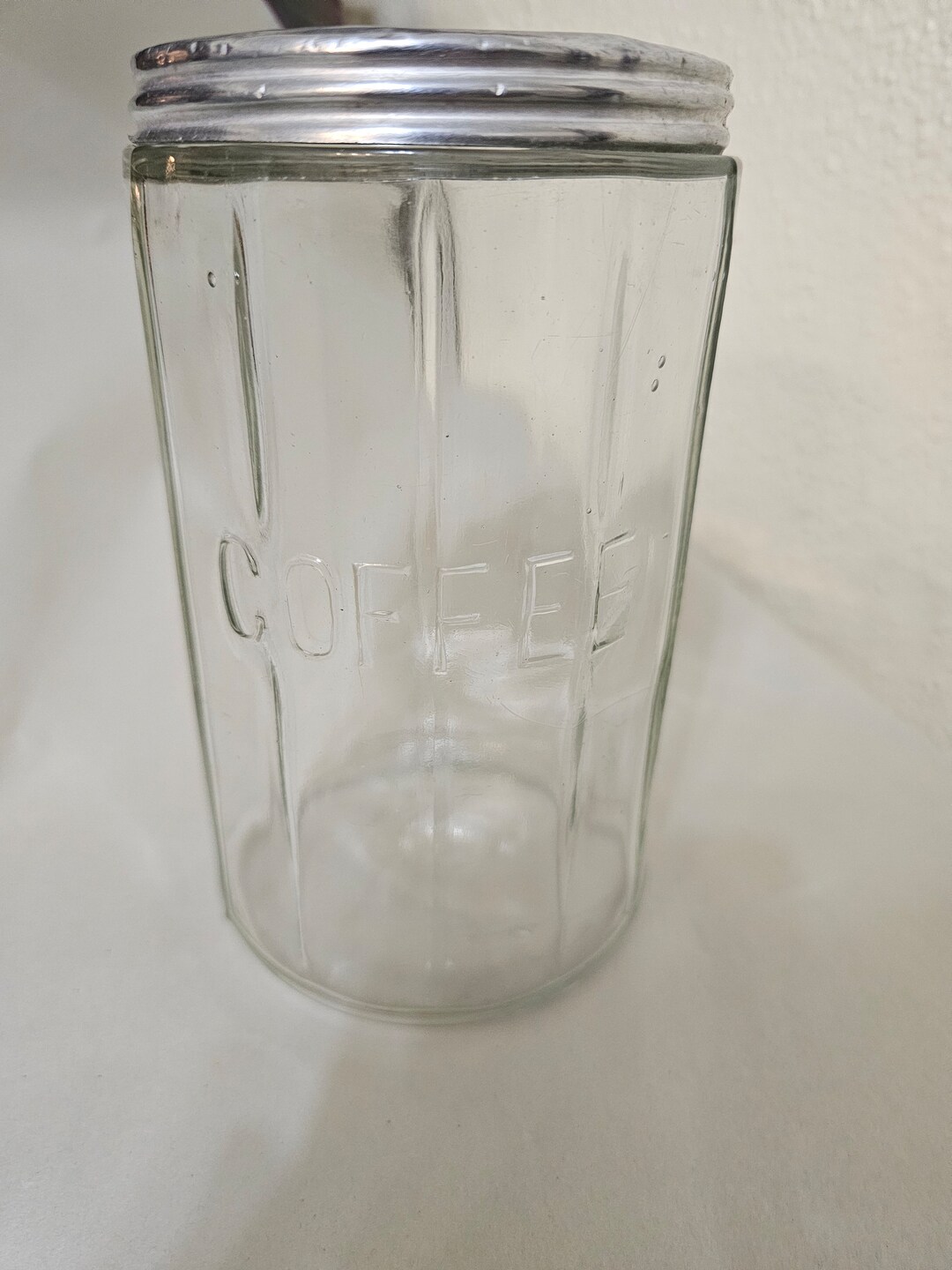 Vintage Hoosier Coffee Jar - Etsy