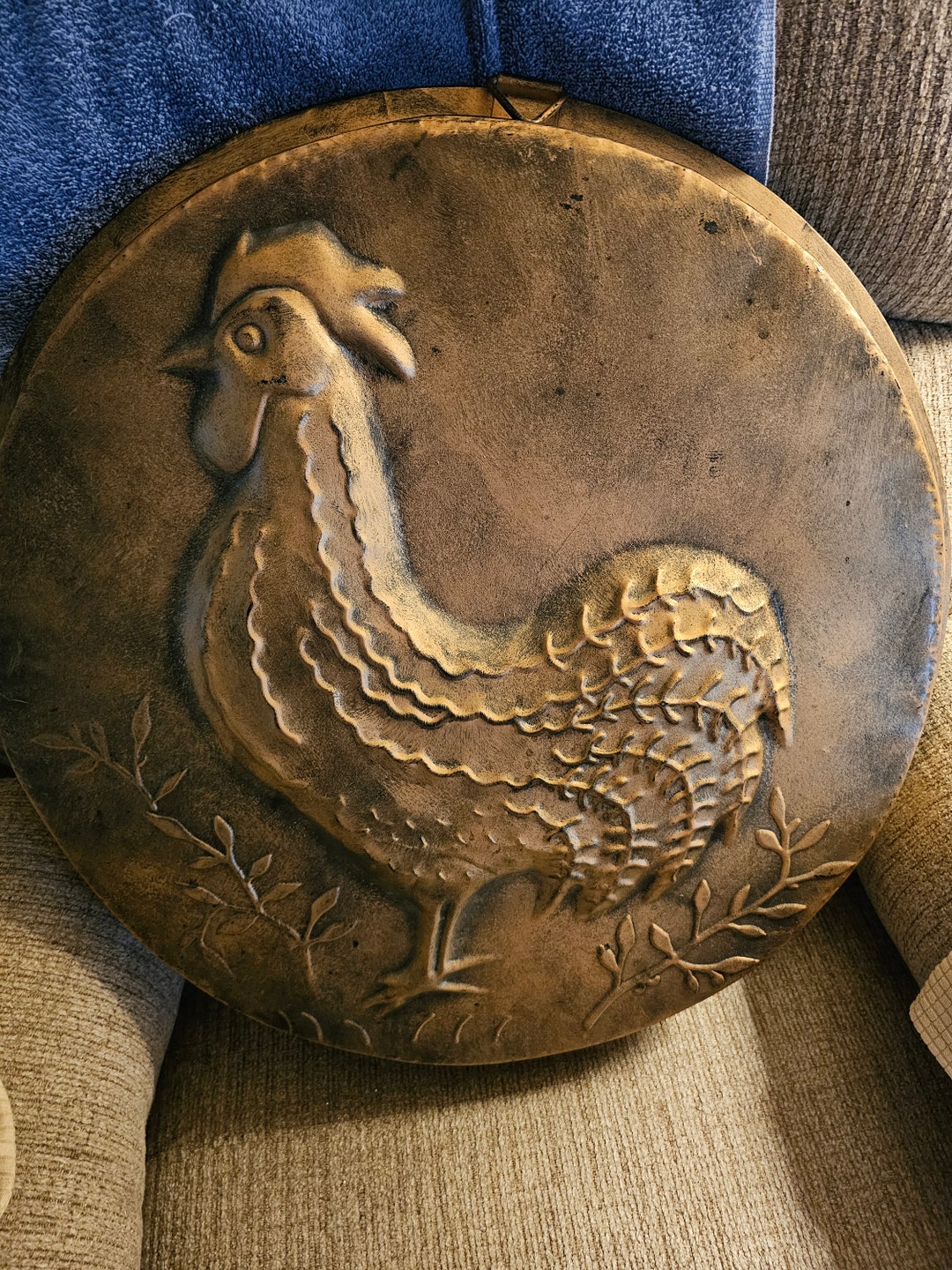 Metal Rooster Wall Hanging - Etsy Norway