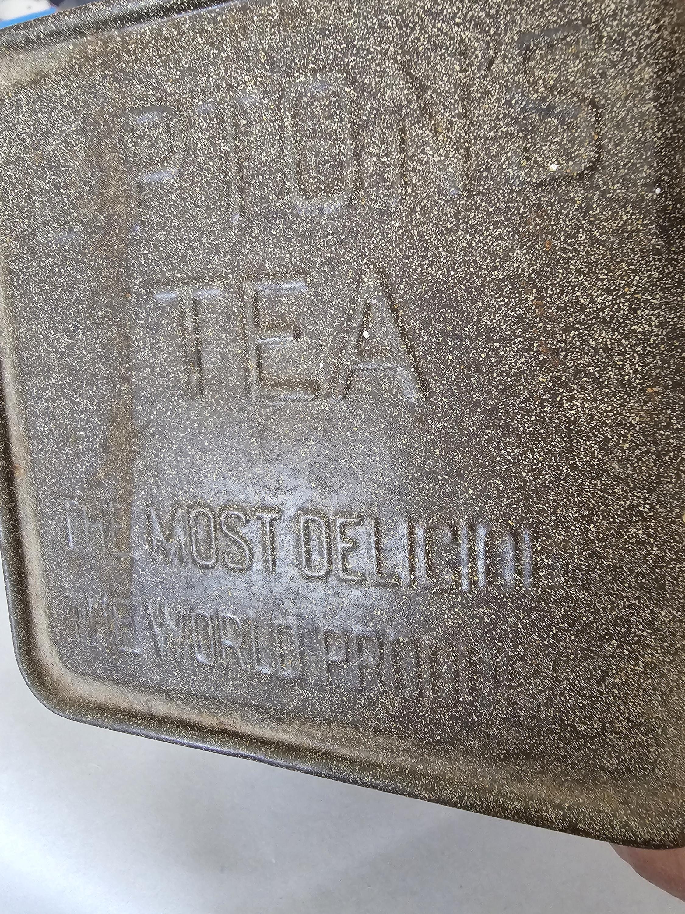 Lipton Tea Tin-no Label - Etsy