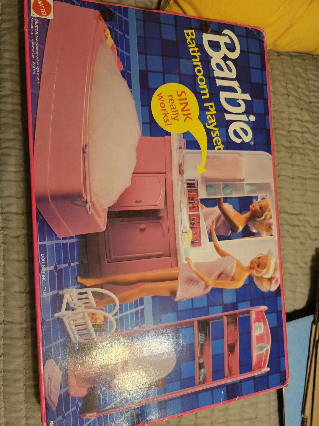 Vintage Barbie Bathroom Playset - Etsy