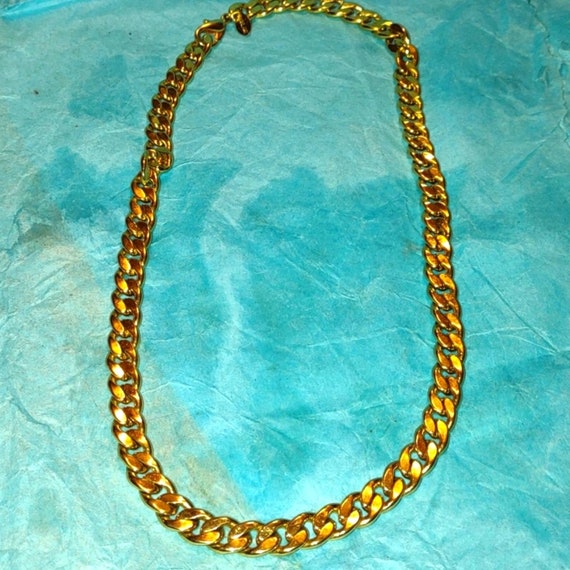 Park Lane Vintage Heavy Gold Chain - Etsy