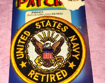 Us Navy Rocker Patch | Etsy