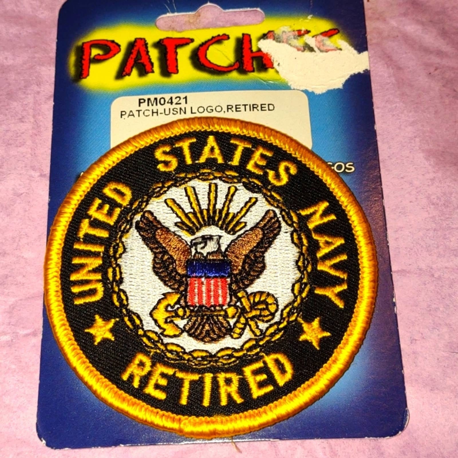 Vintage 4 in United States Navy Retired Patch - Etsy