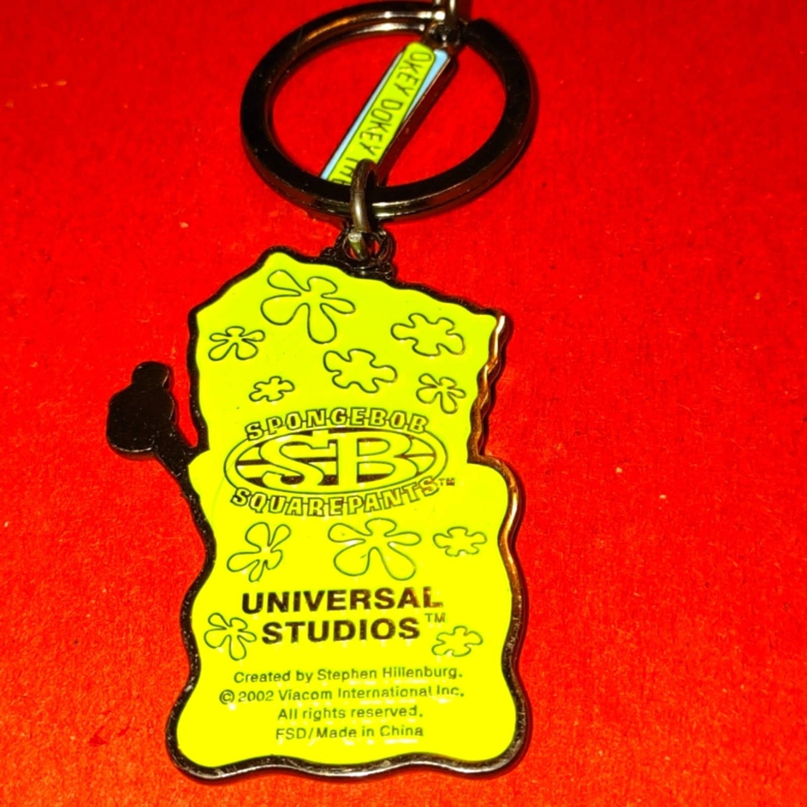 Vintage Spongebob Squarepants Universal Studios Keychain - Etsy