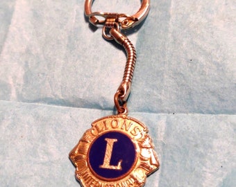 Vintage Lions Club International Keychain Dist 309 Seoul Korea - Etsy