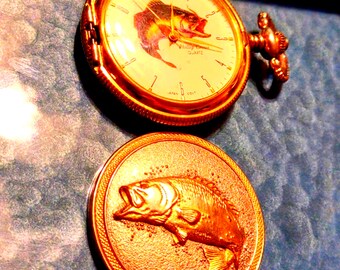 Fish Pocket Watch | Etsy
