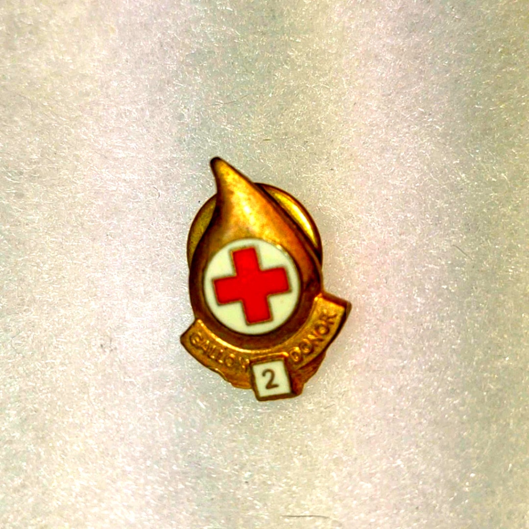 Gallon Blood Donor Pin - Etsy