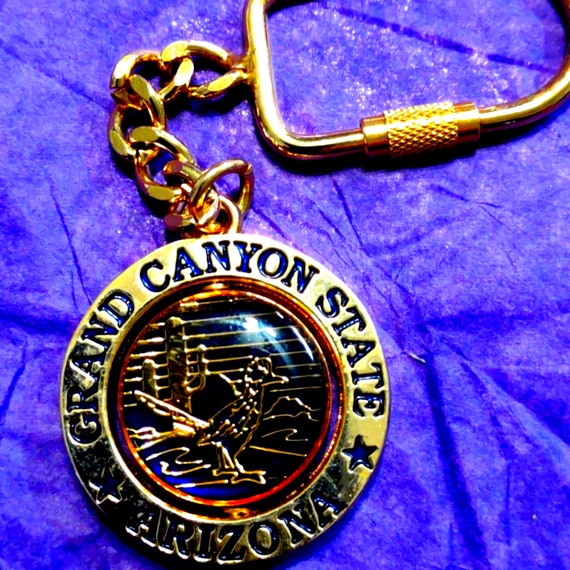 Grand canyon State Arizona keychain | Etsy
