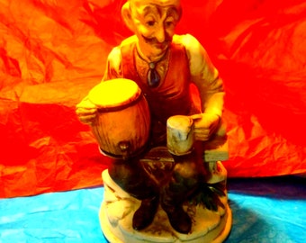 Drinking Man Statue - Etsy