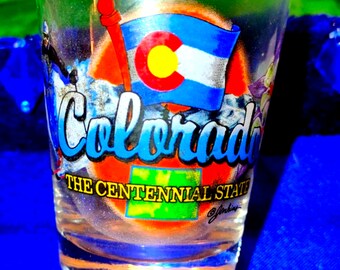 Colorado Shot Glass - Etsy