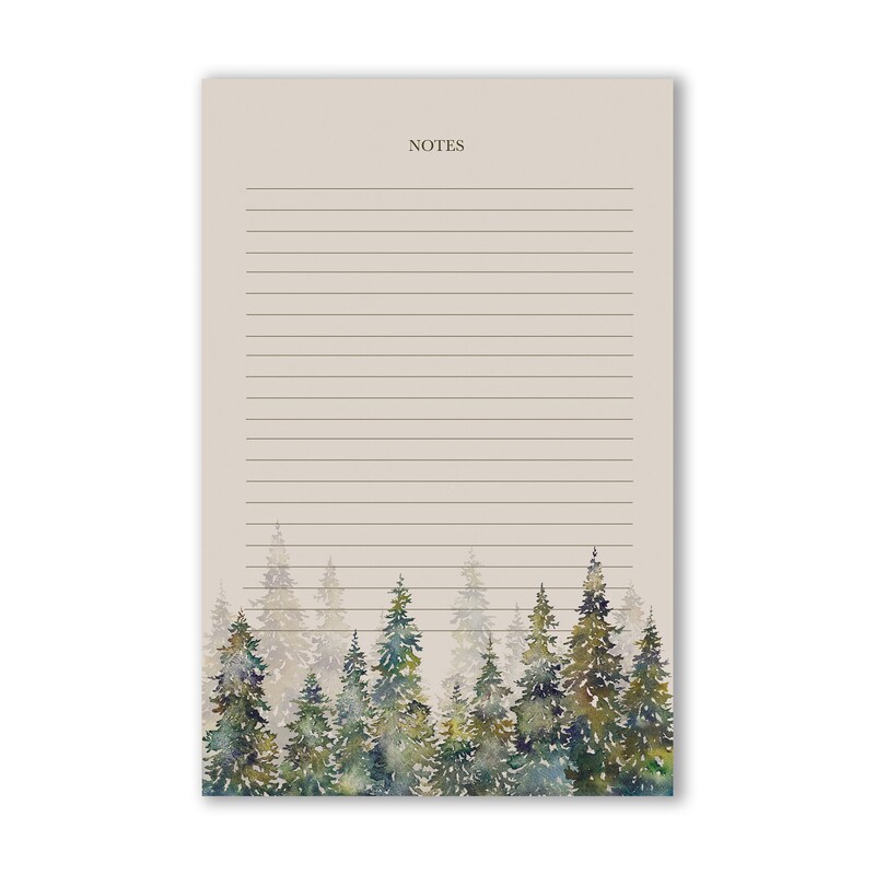 Stationery Notepad - Etsy